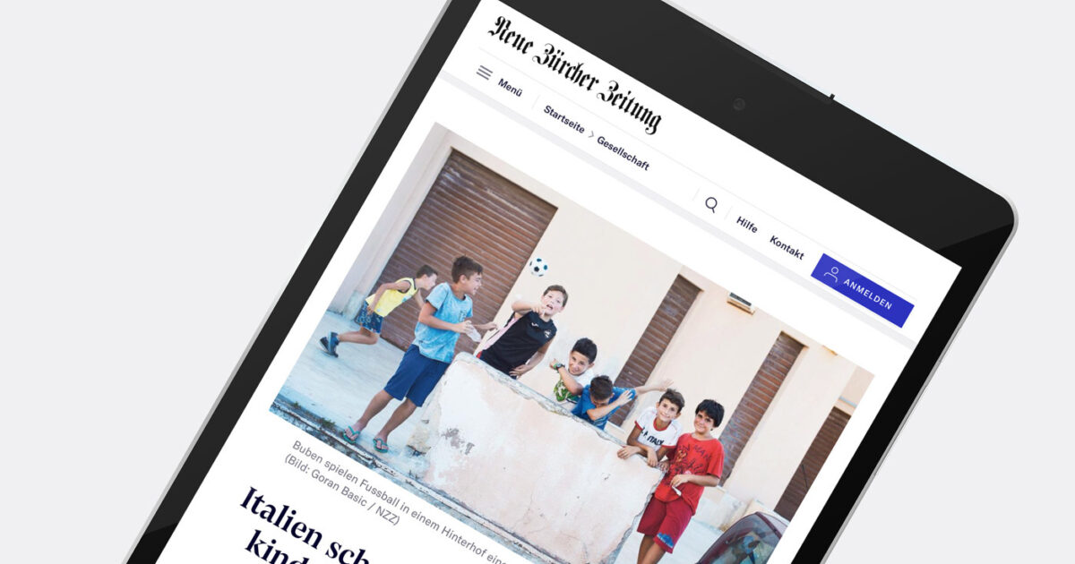 NZZ.ch Relaunch | TypeMates