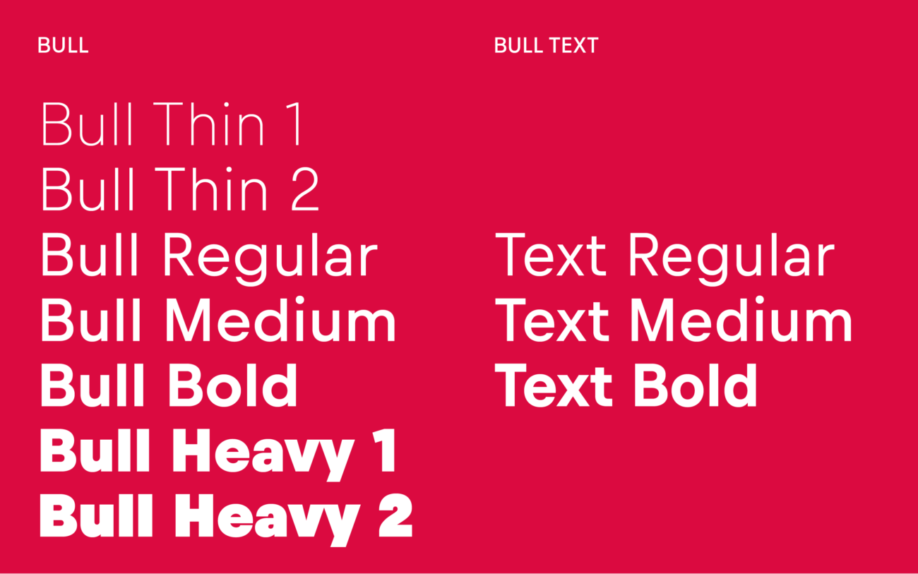 Red Bull Head & Text | TypeMates