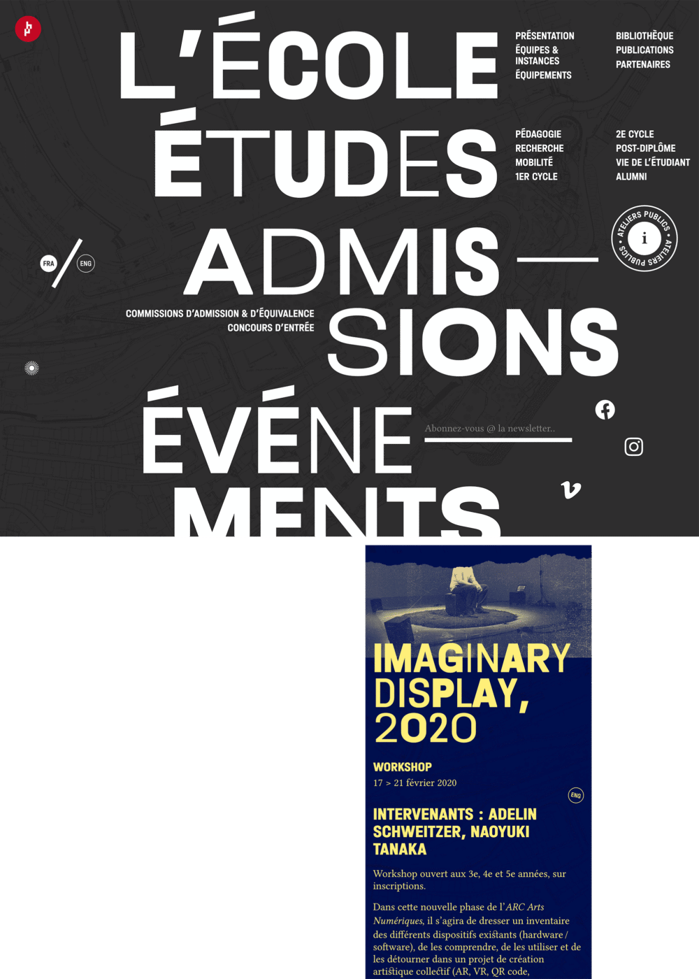 Pavilion Bosio Website with Variable Font | TypeMates