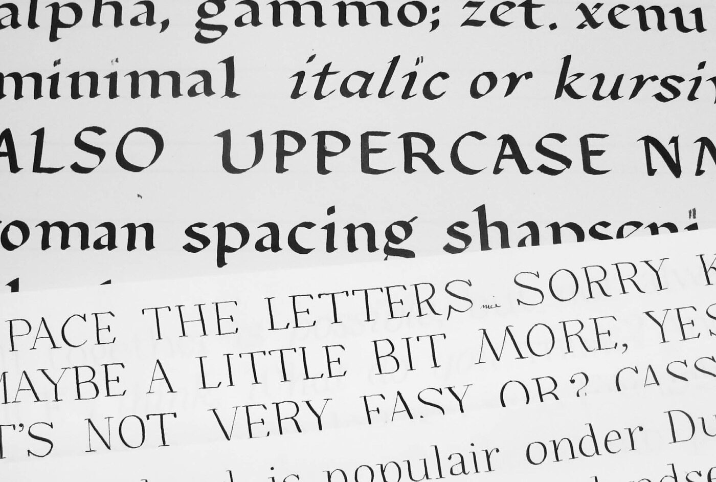 An Economical Newspaper Typeface | TypeMates