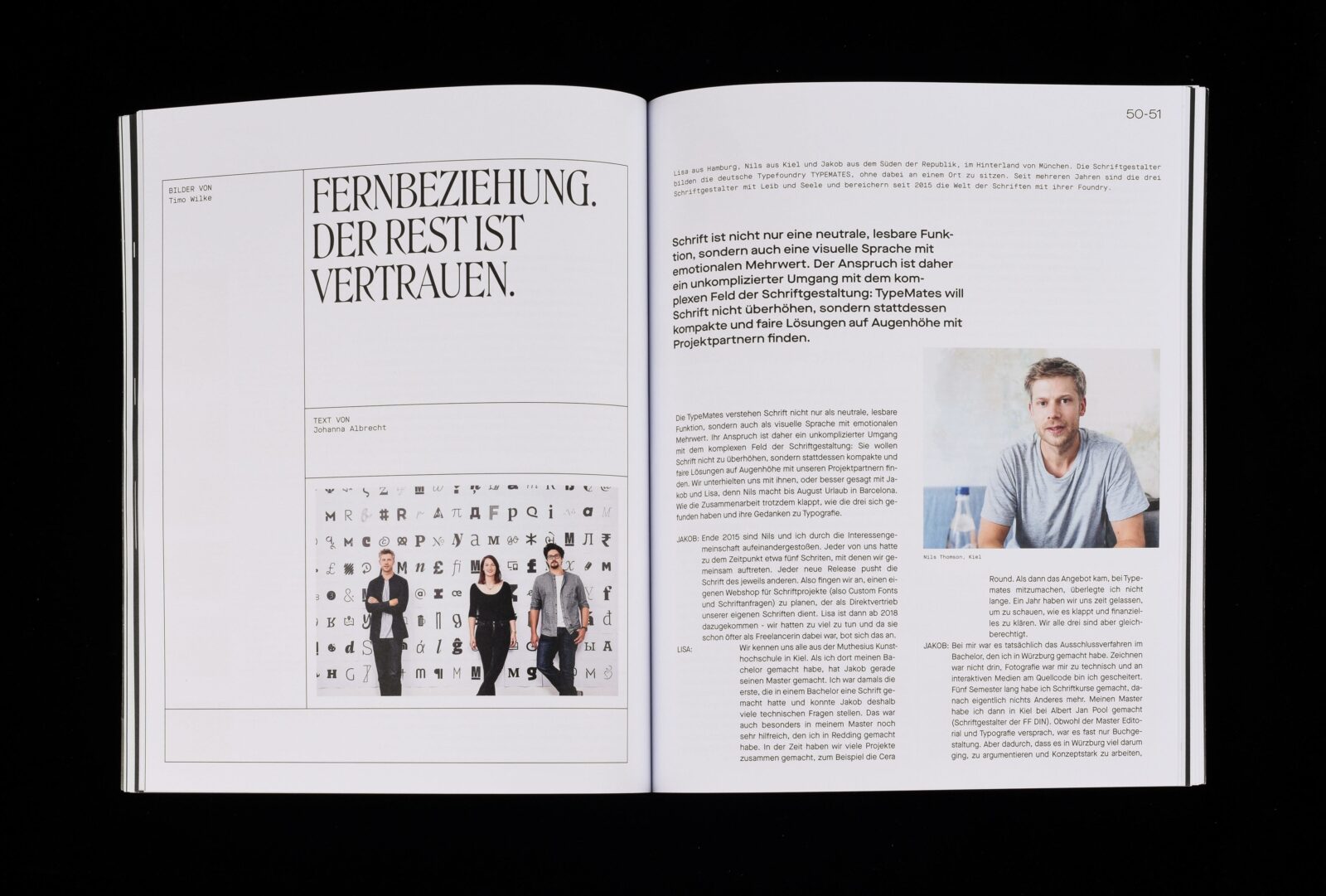 Fernbeziehung. Der Rest ist Vertrauen. | TypeMates