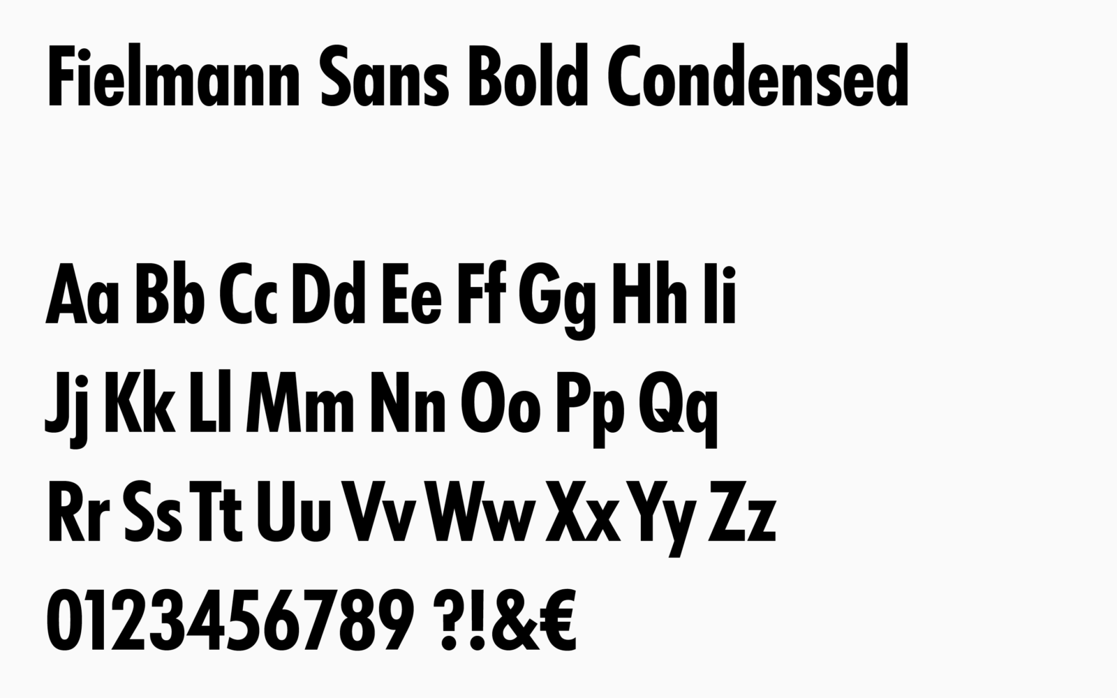 Fielmann Sans | TypeMates