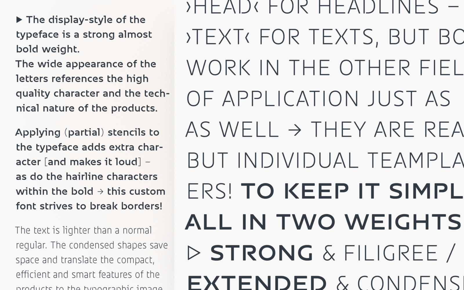 SAM Head & Text | TypeMates