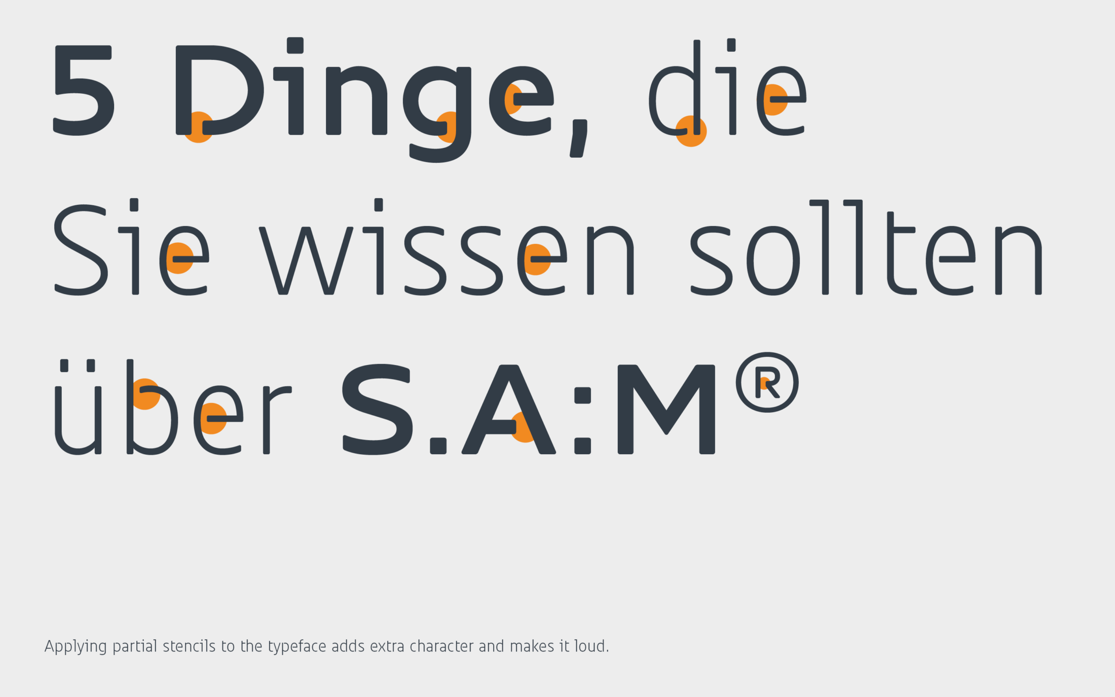 SAM Head & Text | TypeMates