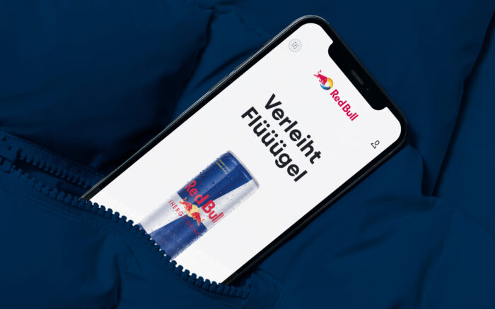 Red Bull Head & Text | TypeMates