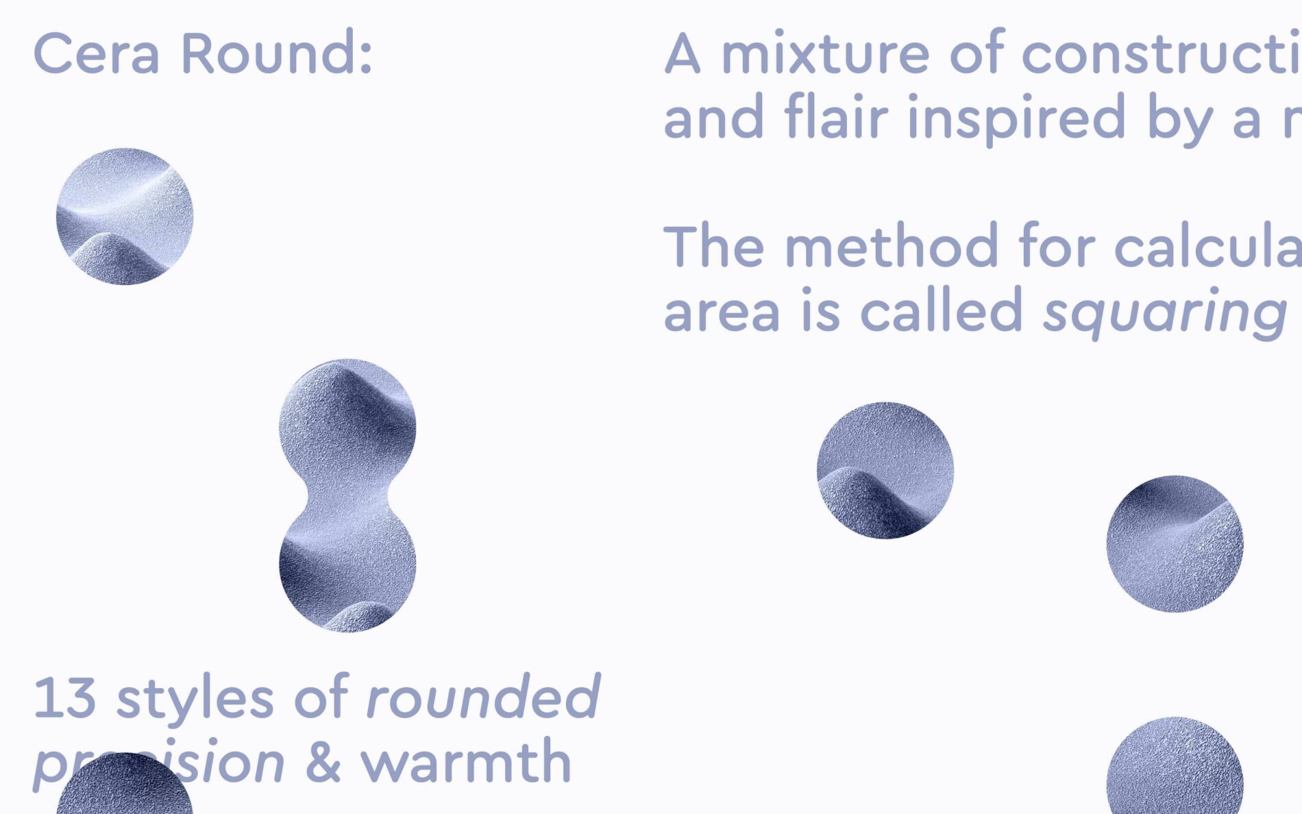 Cera Round | TypeMates