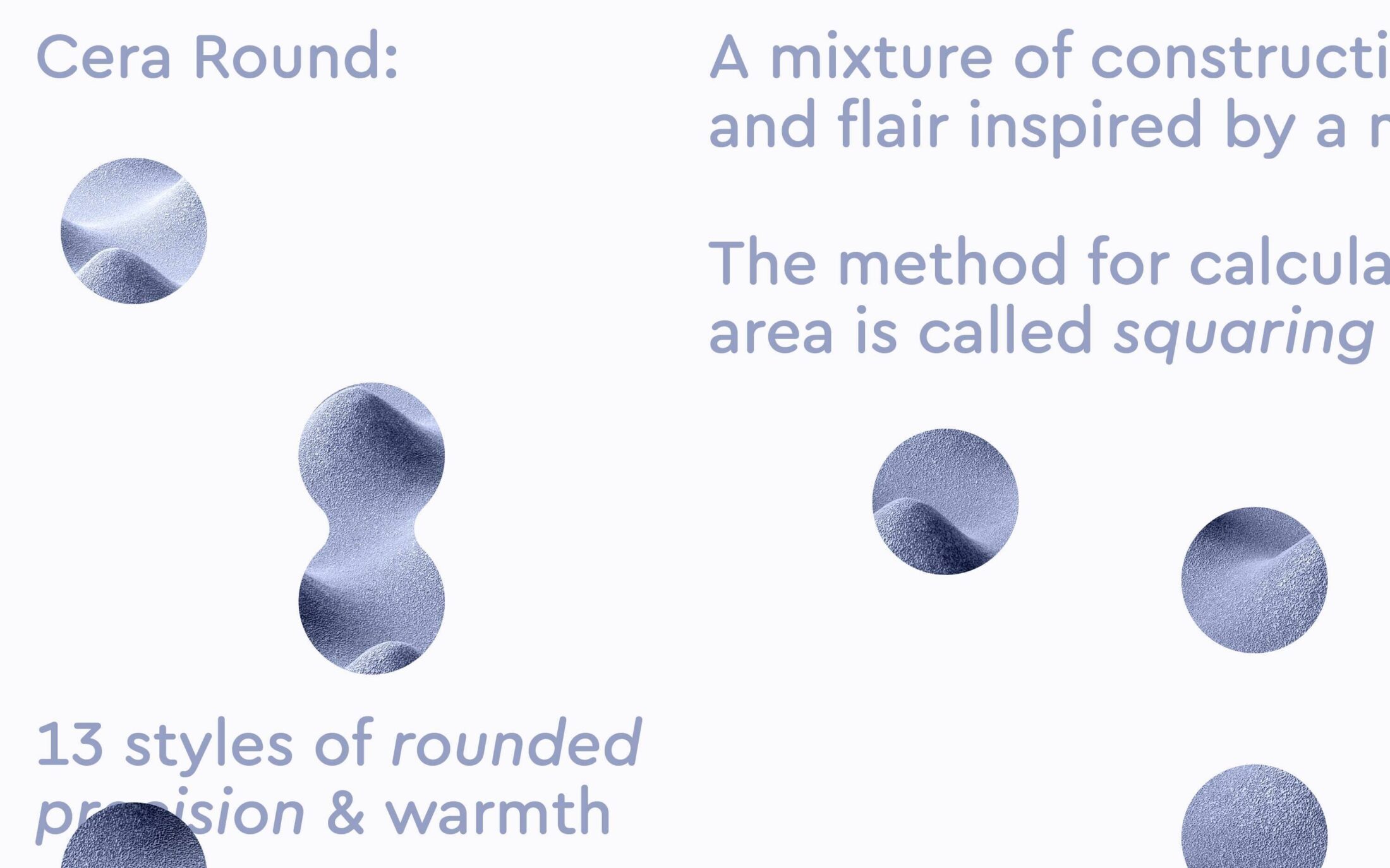Cera Round | TypeMates